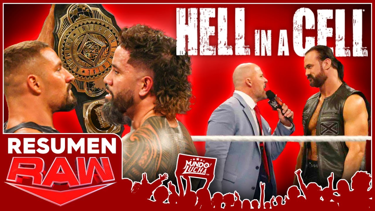 ¡DREW Y PUNK EN LA CELDA INFERNAL! | Resumen WWE RAW (Sep 9, 2024 ...