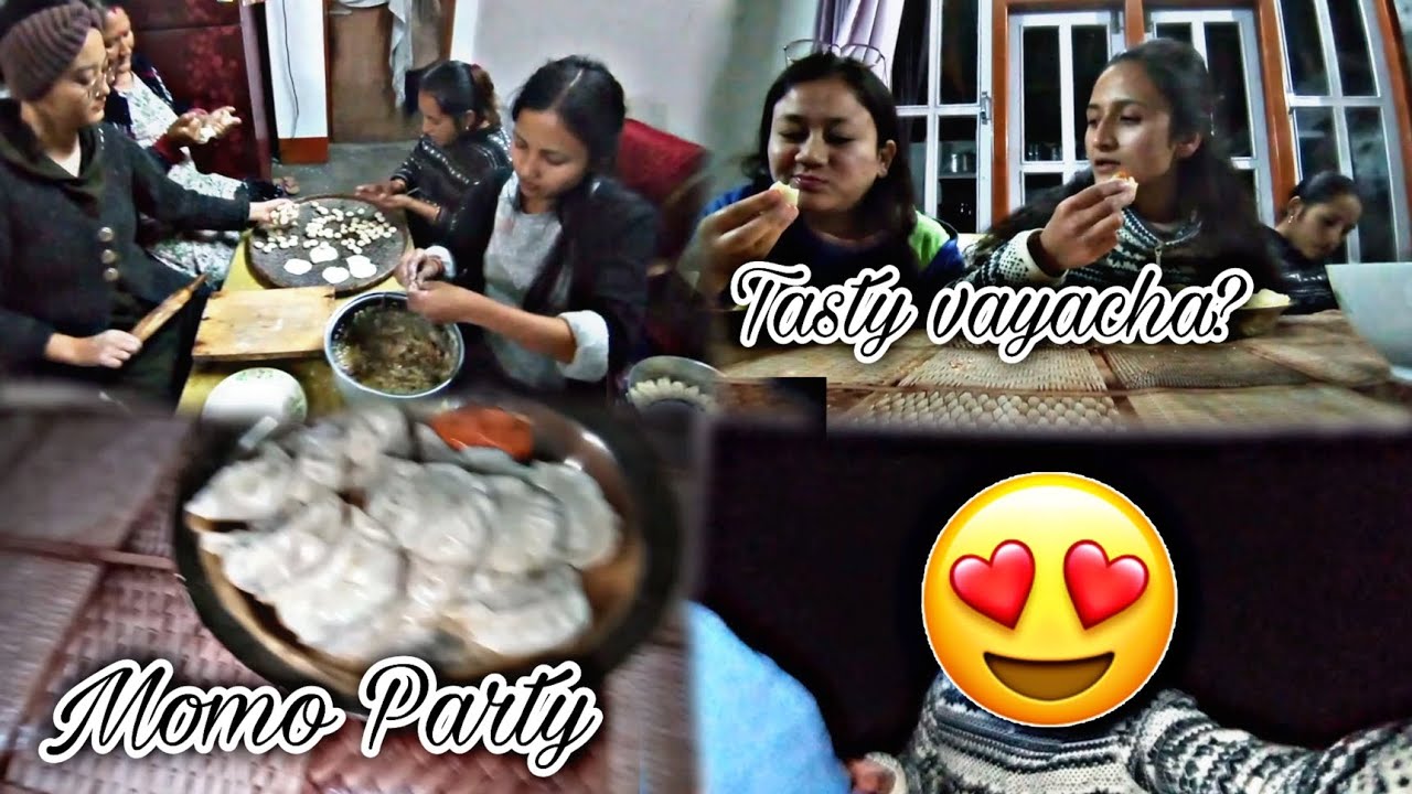 ISKUS KO MOMO PARTY🥳//ZARO MA TATO TATO MOMO KO RECIPE🥰 ...