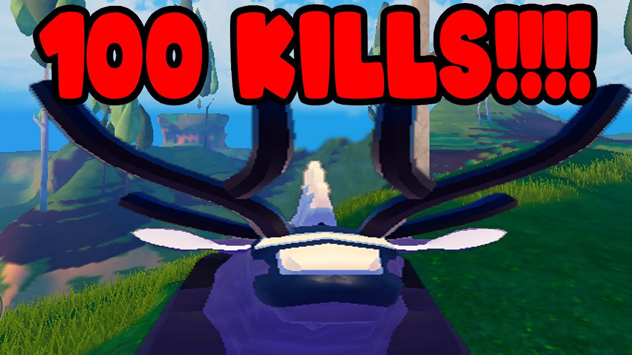 100 Kills Using Therolachus - Creatures of Sonaria - YouTube