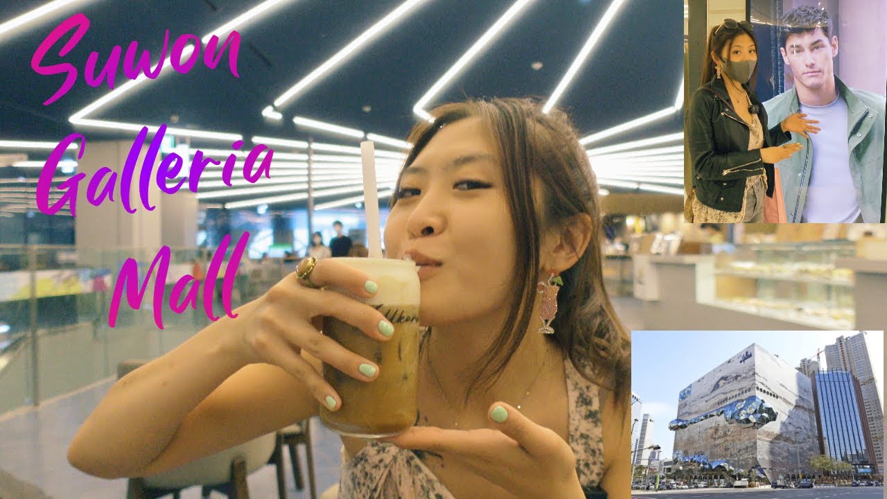 Girls' Day at Suwon Galleria Mall...High End Mall in Korea - YouTube