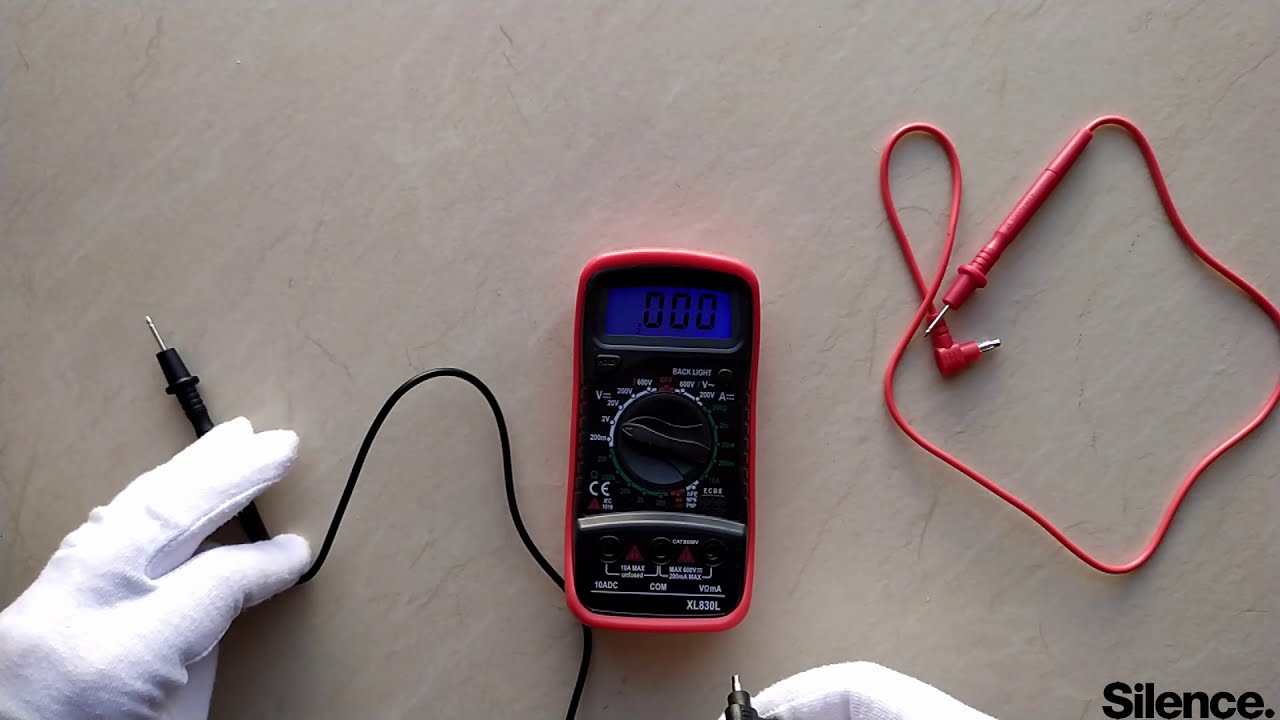 XL830L Handheld Digital Multimeter with LCD Backlight - YouTube