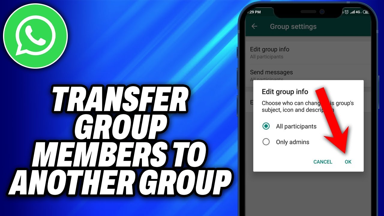 How To Transfer Group Members to Another Group in Whatsapp (2025) - Easy Fix - YouTube