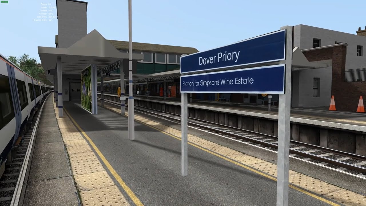 Train Simulator Classic London Victoria to Dover Priory Full Route ...