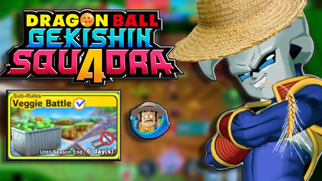 BABY THE FARMER! | Dragon Ball: Gekishin Squadra NEW Veggie Battle Game ...