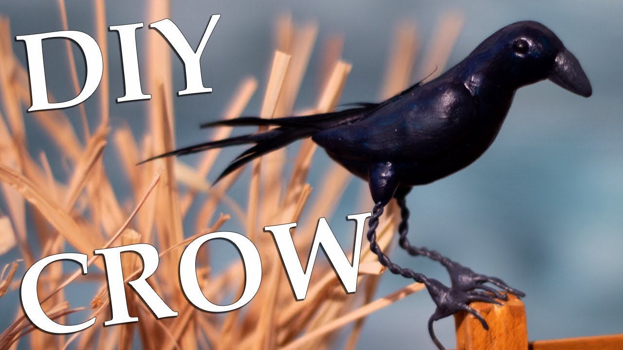 𝐒𝐢𝐦𝐩𝐥𝐞 𝐃𝐈𝐘 𝐂𝐥𝐚𝐲 𝐂𝐫𝐨𝐰 | 𝐌𝐚𝐤𝐢𝐧𝐠 𝐚 𝐏𝐨𝐥𝐲𝐦𝐞𝐫 𝐂𝐥𝐚𝐲 𝐁𝐢𝐫𝐝 💀 - YouTube