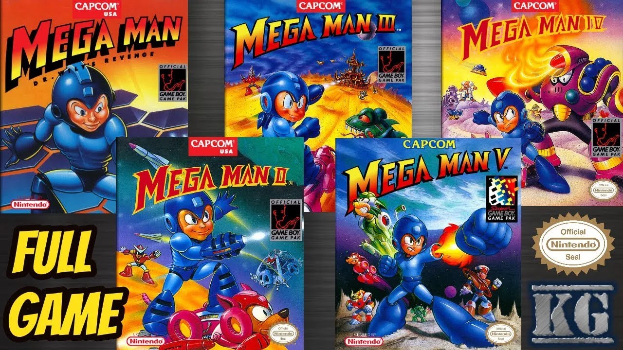 Mega Man COLLECTION | GAME BOY | 4K60ᶠᵖˢ UHD🔴 | Longplay Walkthrough ...