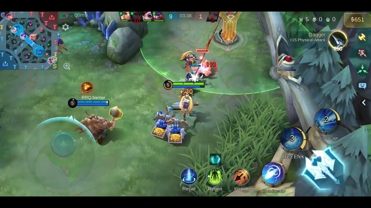 Putri main game ML - YouTube