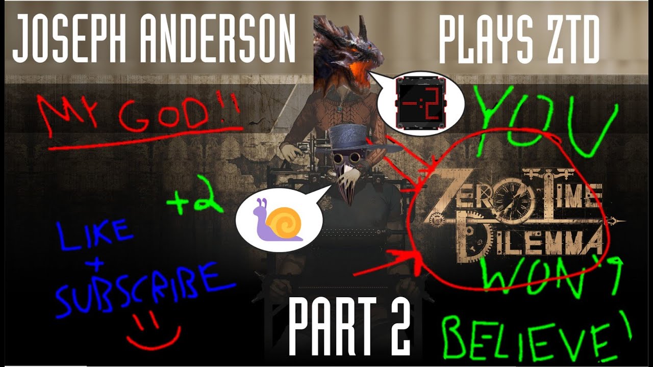 Zero Time Dilemma - The Joseph Anderson Experience, Zero Escape From ...