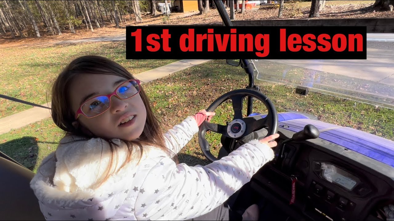 Kylei’s first driving lesson - YouTube