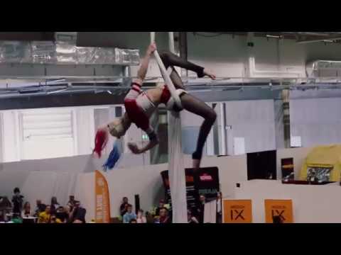 harley quinn aerial dance