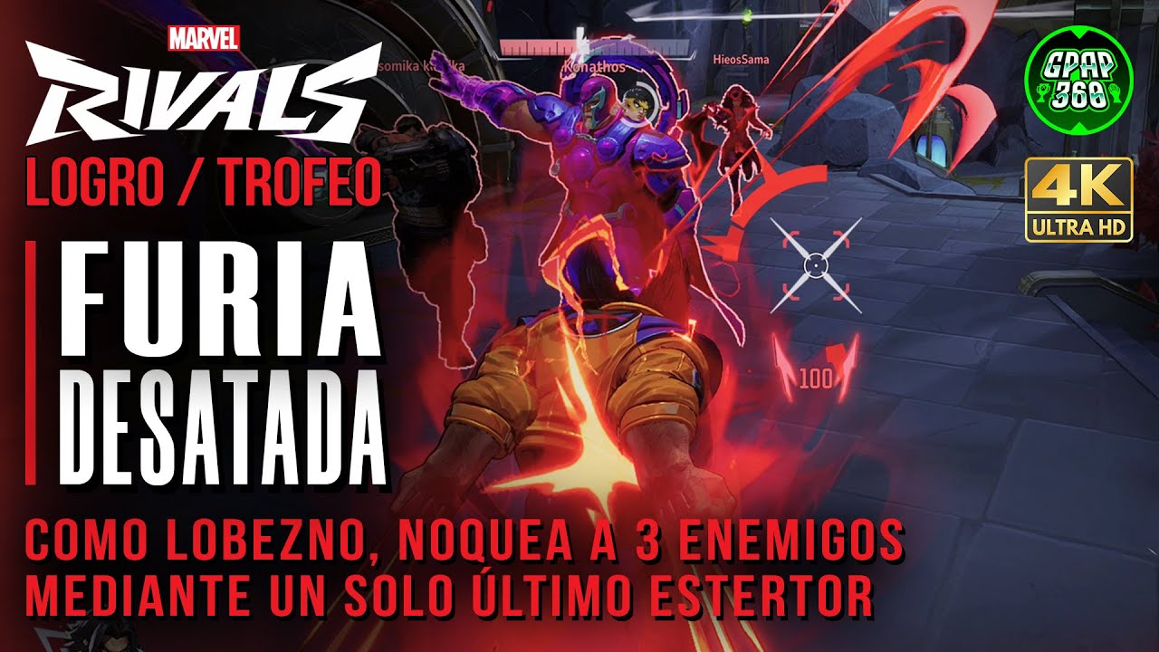 Marvel Rivals | Logro / Trofeo: Furia desatada (Con Lobezno mata a enemigos con Última ...