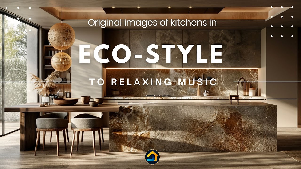 Eco-style kitchens. Enjoy watching and get inspired with relaxing music ...