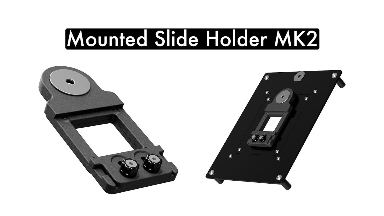 Negative Supply's Mounted Slide Holder MK2 - YouTube