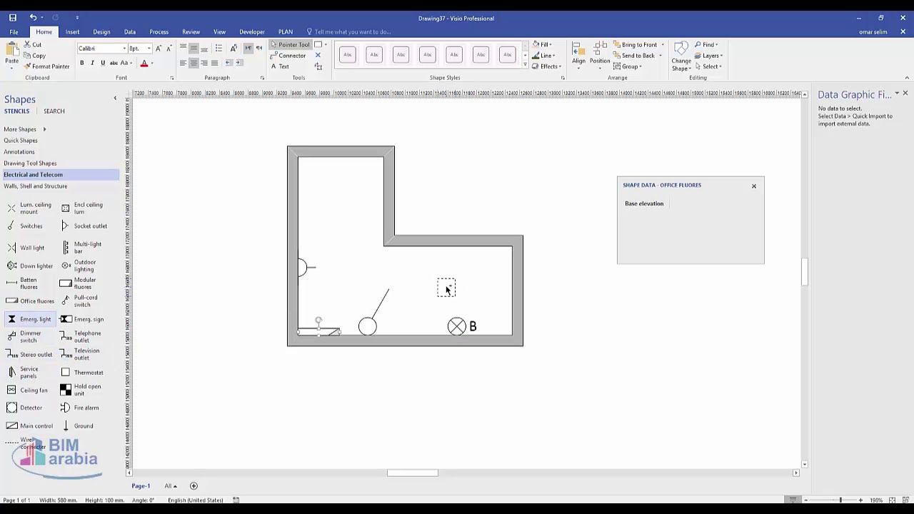 VISIO for electrical and telecome - YouTube