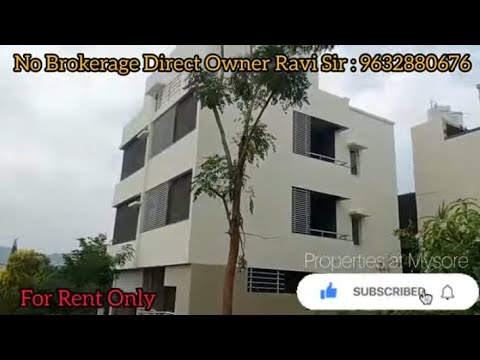 House for Rent in Mysore JSS Layout 2nd Stage Ground 1bhk - S/F 2bhk ...