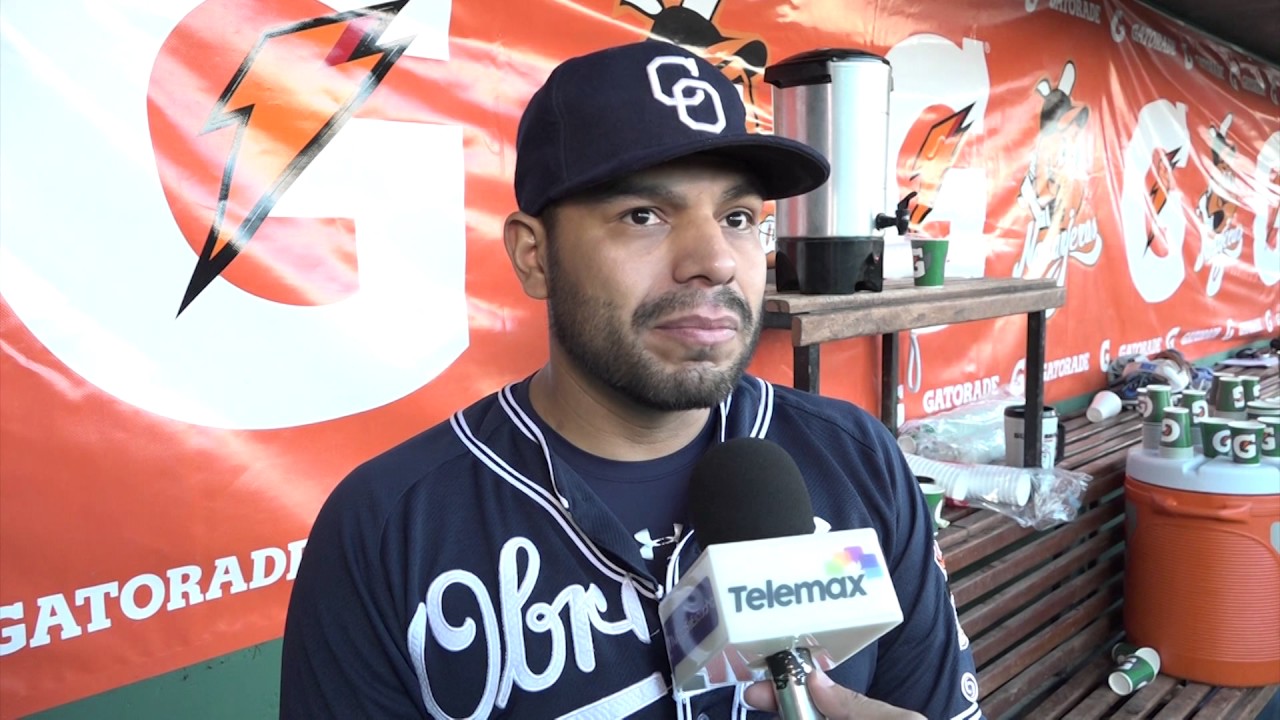NOTA CARLOS "CHAPIS" VALENCIA, YAQUIS DE OBREGON 2015 - YouTube