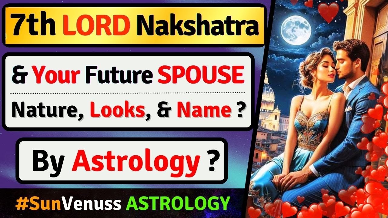 7th LORD NAKSHATRA And YOUR SPOUSE | 7th LORD IN DIFFERENT NAKSHATRAS ...