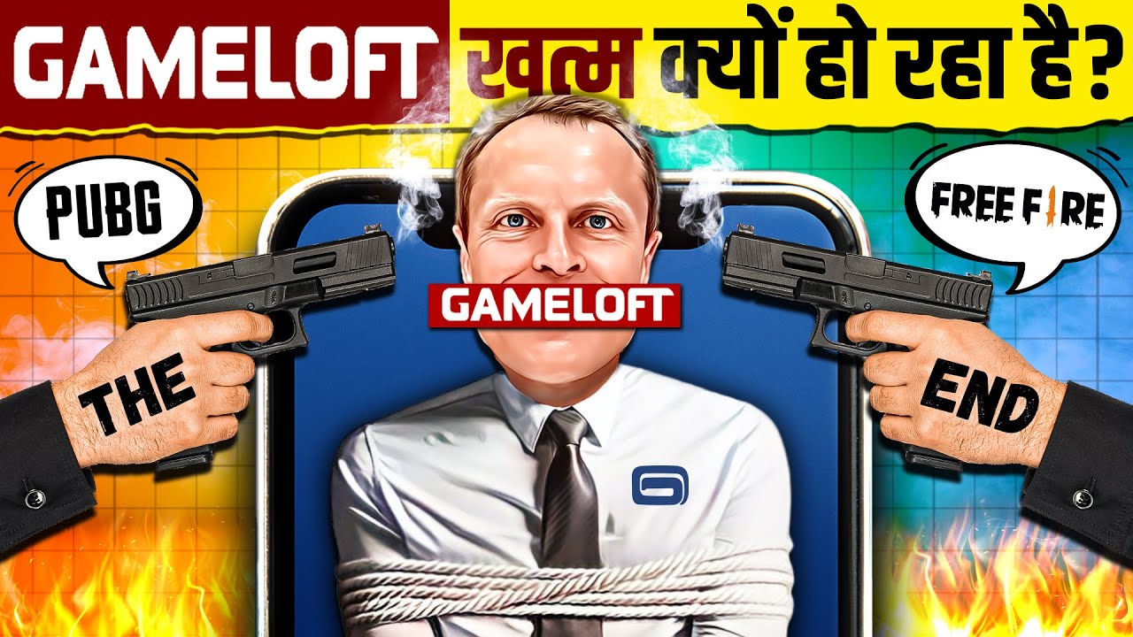 The Rise and Fall of Gameloft 😭 Case Study | Mobile Gaming | Vivendi | Live Hindi - YouTube