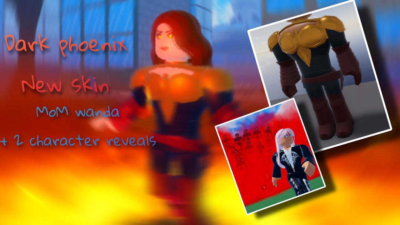 ☄️🔥New phoenix skin + 2 character reveal🔥☄️ Roblox:Heroes online world ...