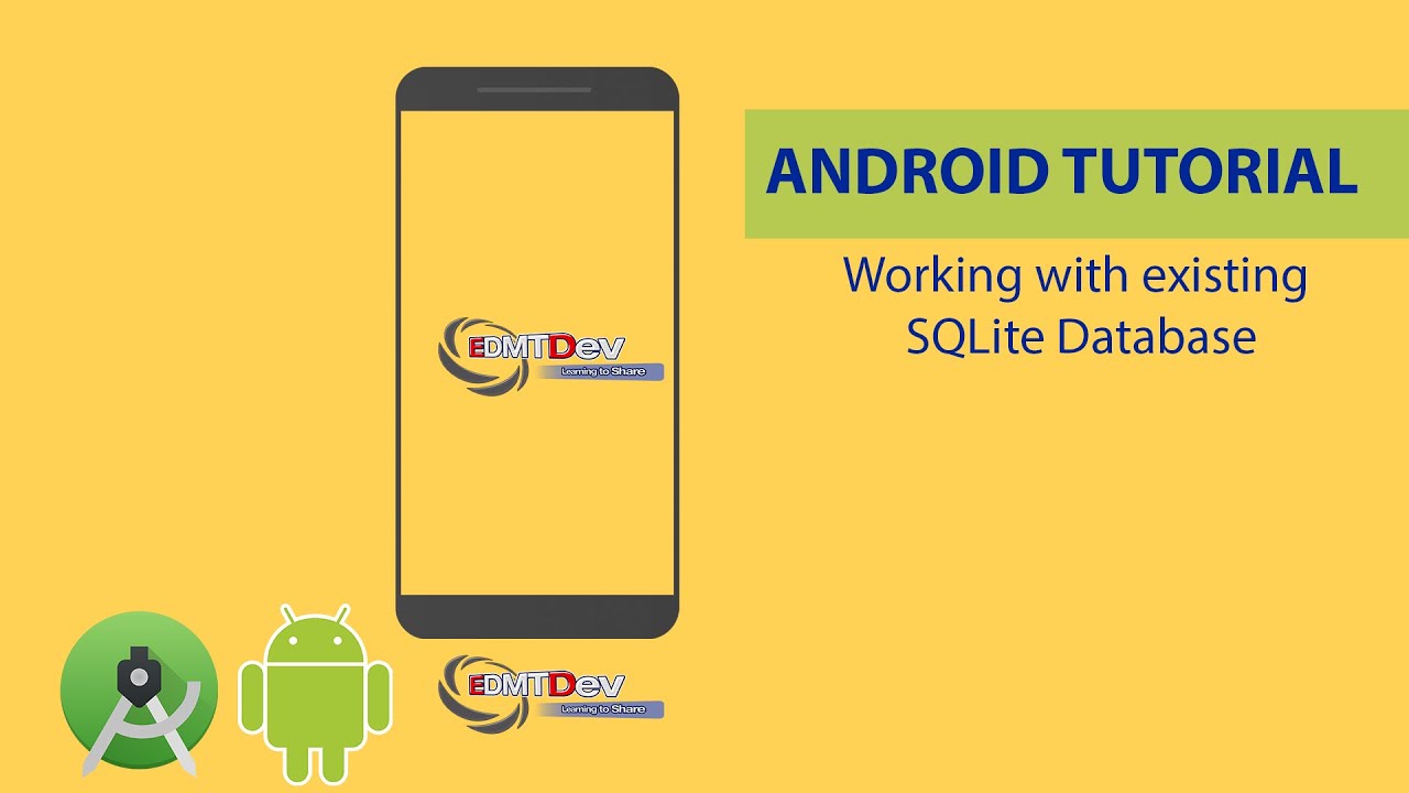 Android Studio Tutorial - SQLite Exists Database (Flamingo Editon) - YouTube