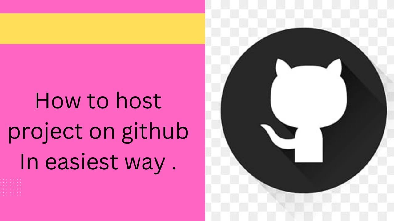 How to host project on GITHUB - YouTube