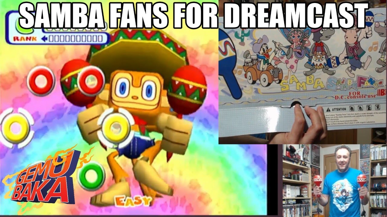 Rhythm Games #34: Samba Fans - The Adventures of Using Dreamcast Maraca ...