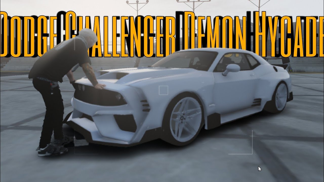 Dodge Challenger Demon Hycade - GTA V - YouTube