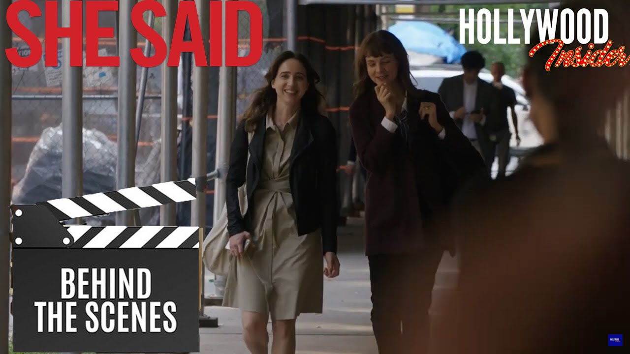 'She Said' | Behind the Scenes - YouTube