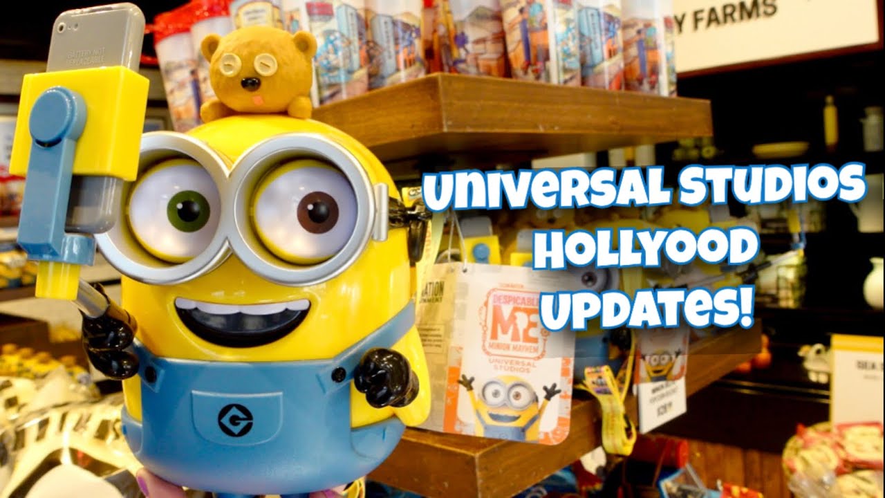 New Minion Popcorn Bucket, HHN Update | Universal Studios Hollywood ...