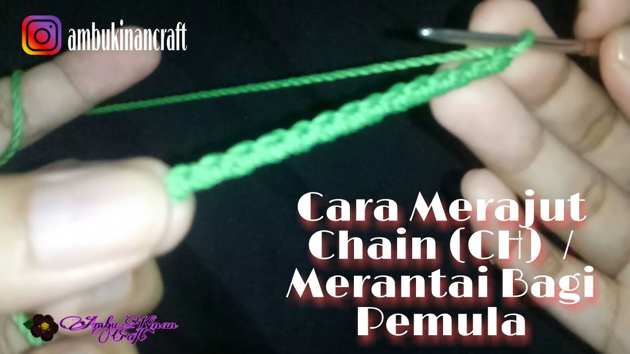 CARA MERAJUT UNTUK PEMULA || TEKNIK MERAJUT - YouTube