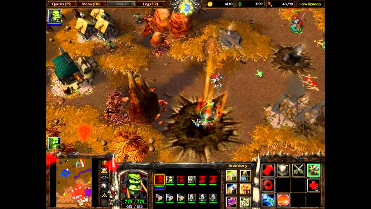 AHHHH, MEDIC!!! MAN DOWN MAN DOWN!!! - Warcraft III - YouTube