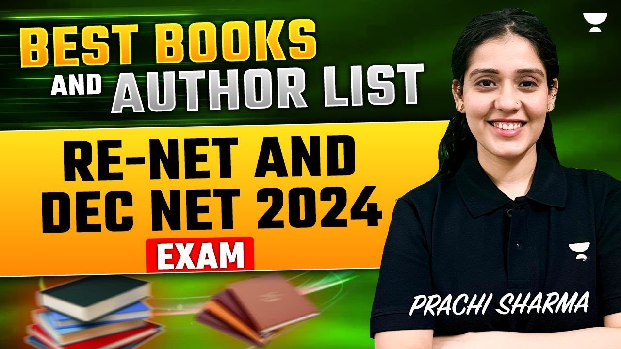 Important Books and Authors List of ReNET and Dec Net 2024 Exam | Prachi Sharma - YouTube
