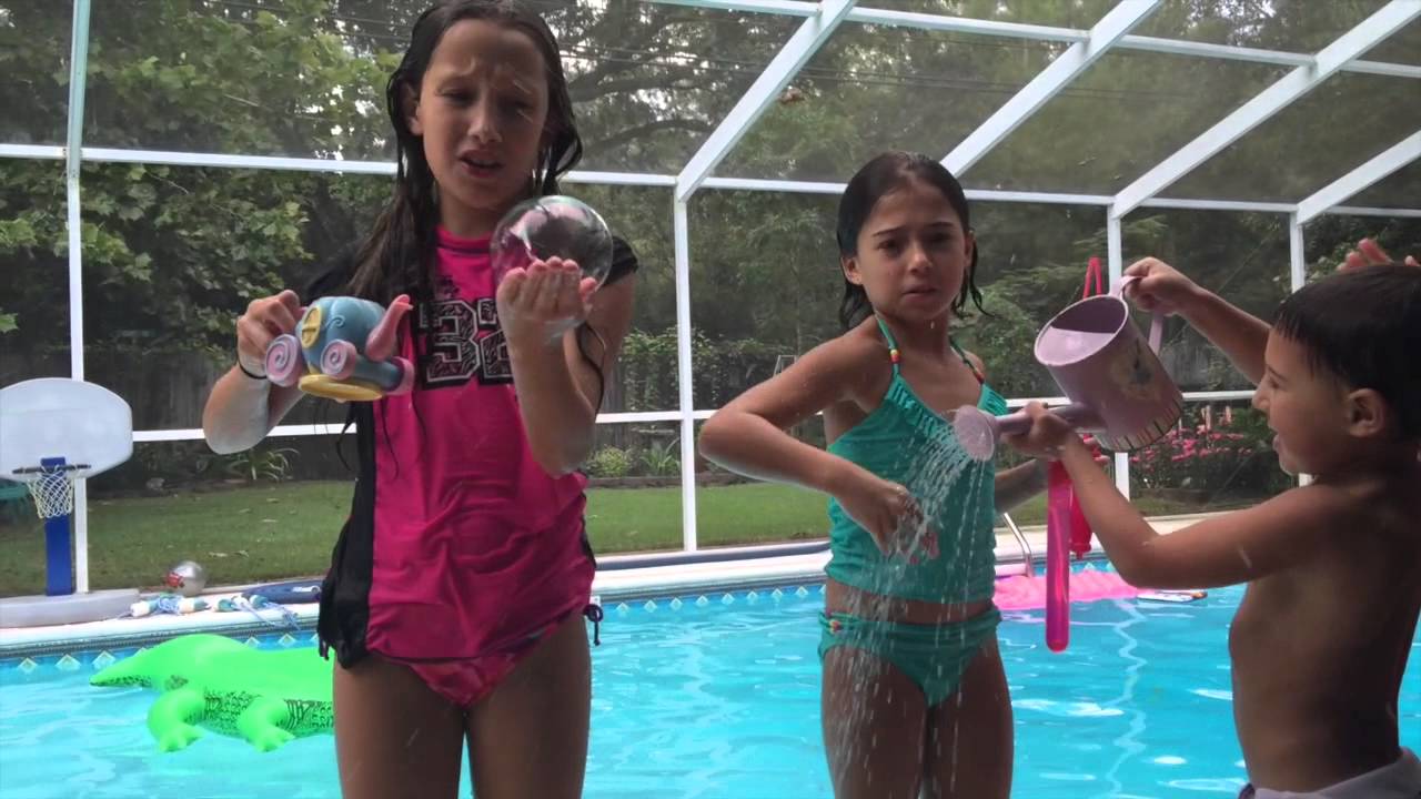 VLOGUST DAY 3: Sleepover and pool day! - YouTube