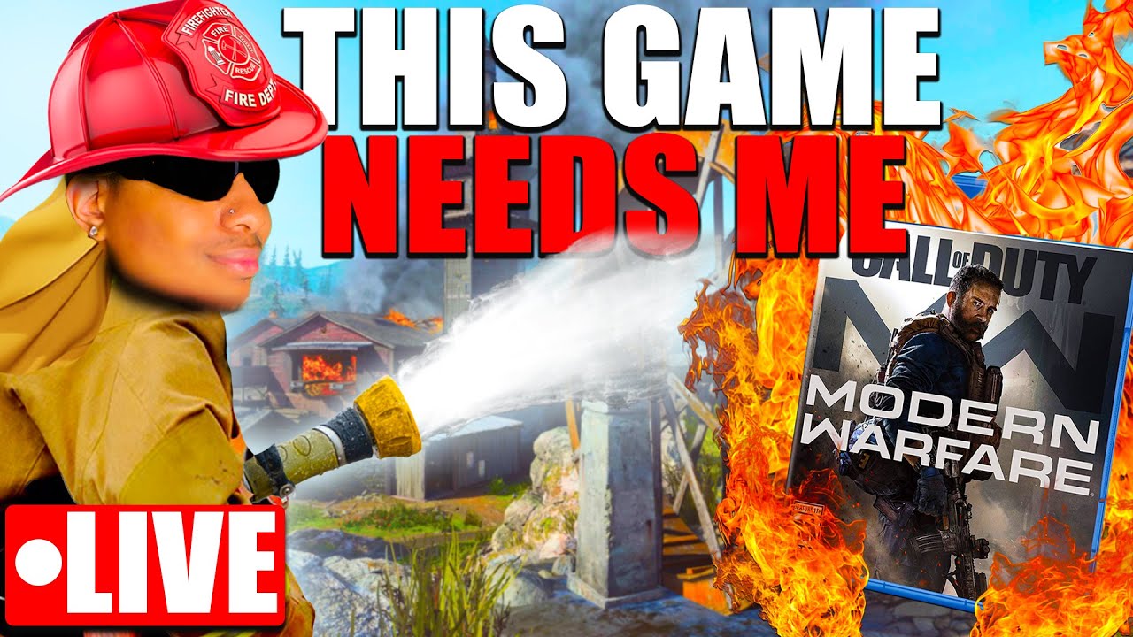 🔴LIVE - Saving Call of Duty ONe Lobby At A Time! (TROLLING STREAM ...