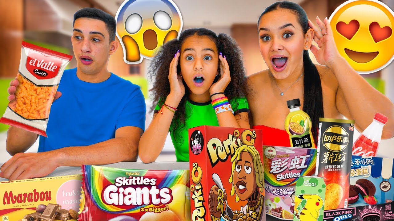 Eating The Most RARE SNACKS in the World!! - YouTube