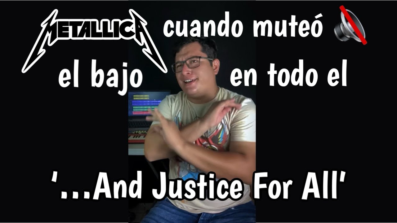 And Justice For Jason’ | Metallica cuando muteó los bajos en todo un ...