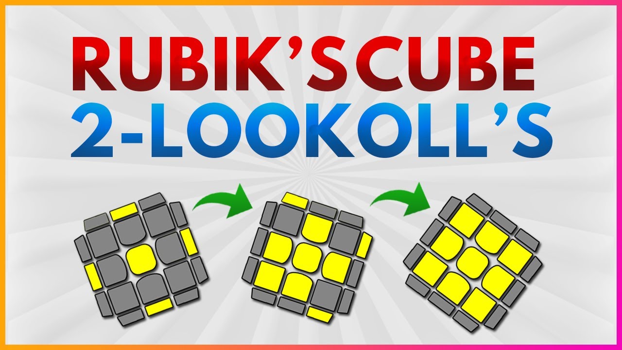 Rubik's Cube | Easy 2-Look OLL Tutorial - YouTube