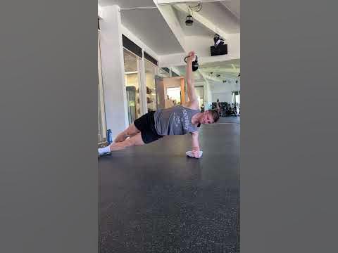 Weighted side plank - YouTube