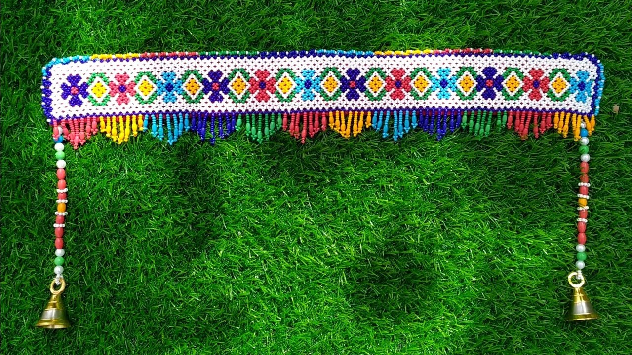 Moti nu toran / dal moti toran / khatli work toran / mandir design ...