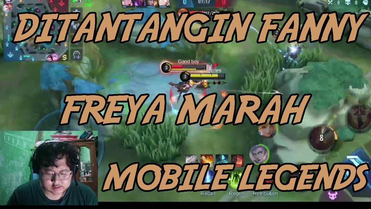 DITANTANGIN FANNY FREYA PUN TIDAK BISA DIAM MOBILE LEGENDS BANG BANG ...