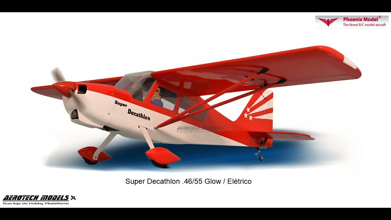 Aeromodelo Radio Controle Decathlon MK2 46/55 ARF - Phoenix Model - YouTube