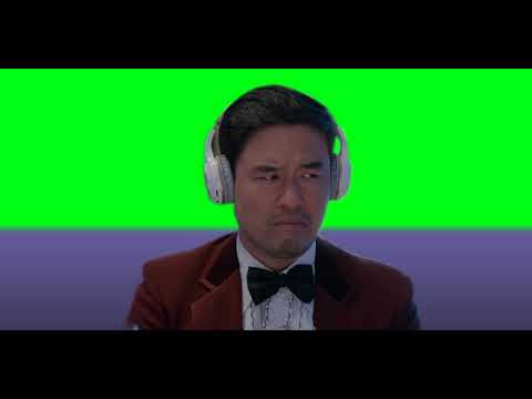 Keanu Reeves Dining in Headphones Green Screen | Keanu Reeves Dining in ...