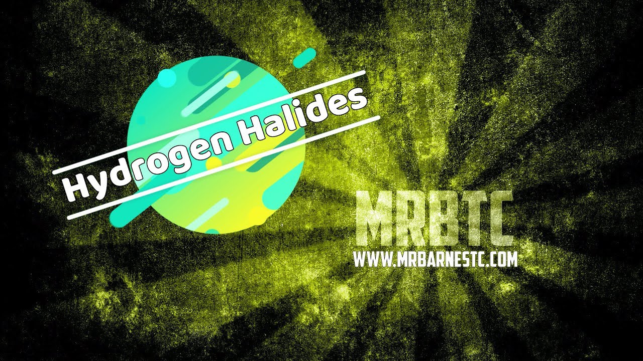 GCSE Chemistry 1-9: The Formation of Hydrogen Halides - YouTube