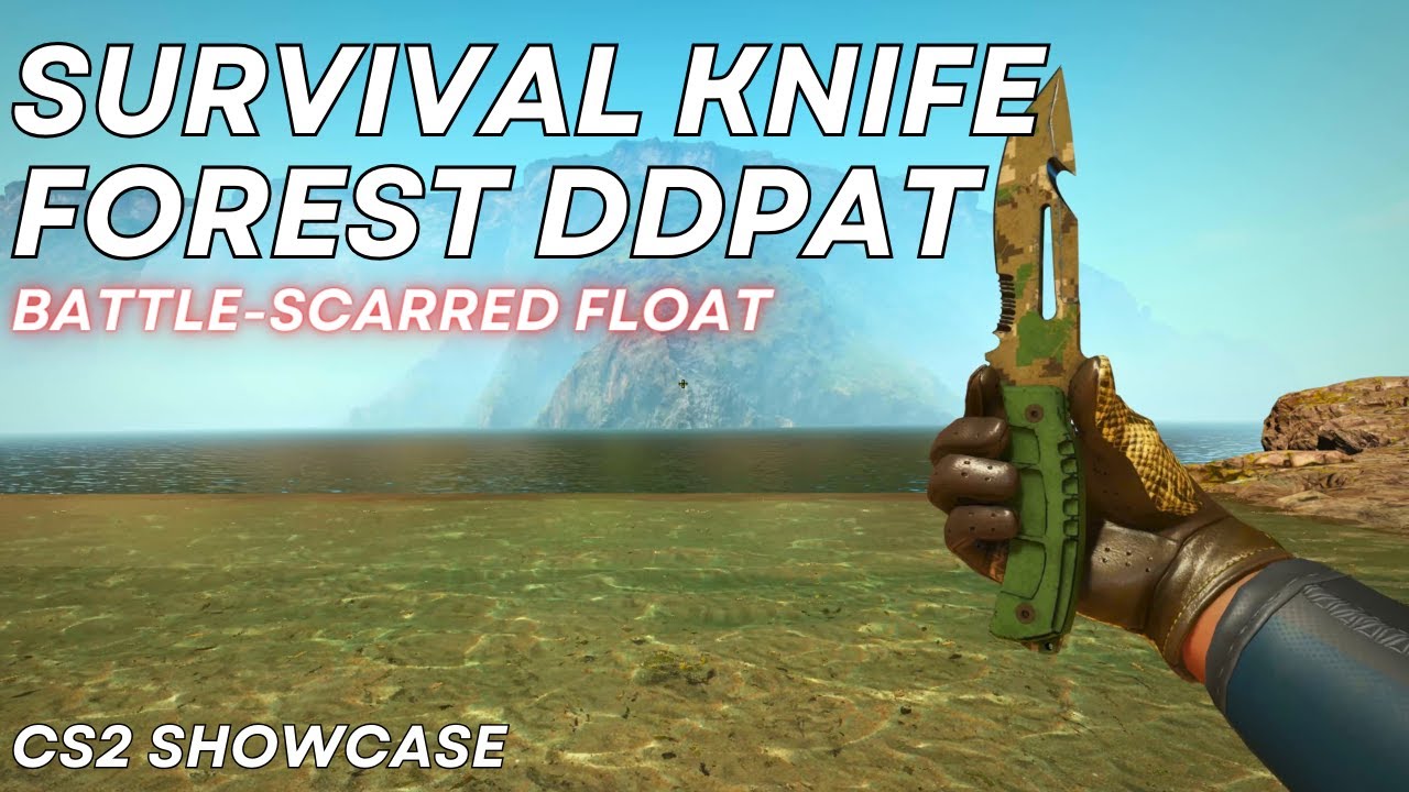 Survival Knife Forest DDPAT (Battle-Scarred) | CS2 Skin Showcase #815 ...