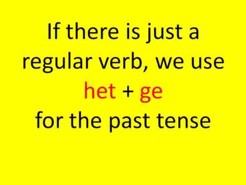 Grade 7 Verlede tyd - YouTube