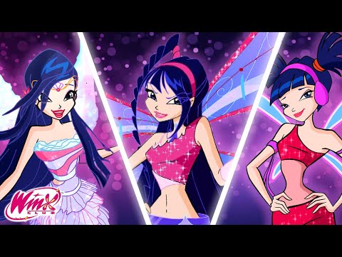 MUSA : tous les pouvoirs et toutes les transformations | Winx Club Evolution