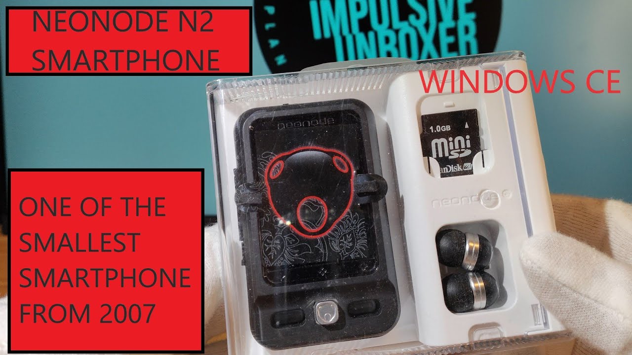 Neonode N2 Smartphone : One Of The SMALLEST Smartphone From 2007, Runs On Microsoft Windows ...