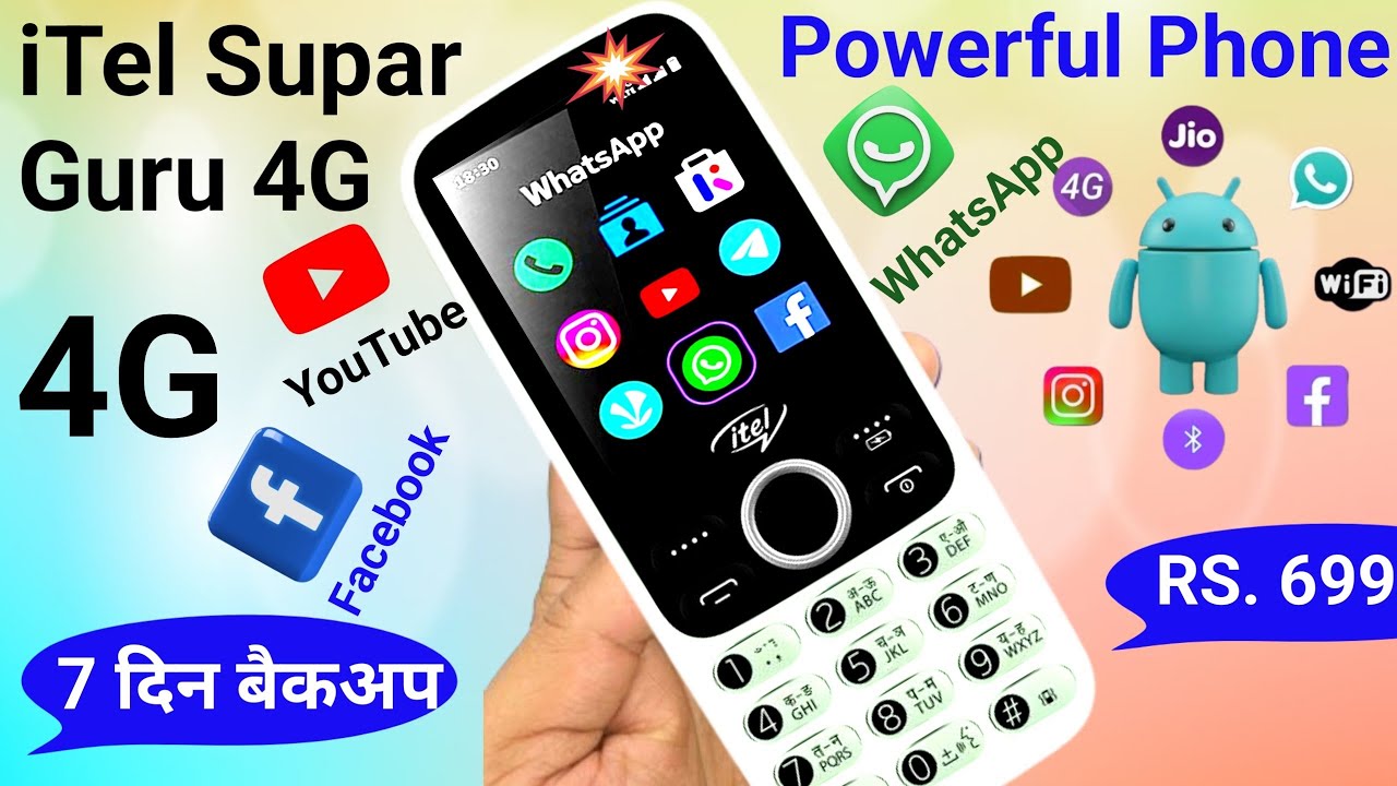 Best 4G Phone 2025⚡ iTel super group 4G keypad phone 2025⚡ new mobile ...