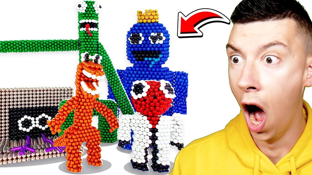 LES PLUS SATISFAISANTS RAINBOW FRIENDS EN AIMANTS... - YouTube