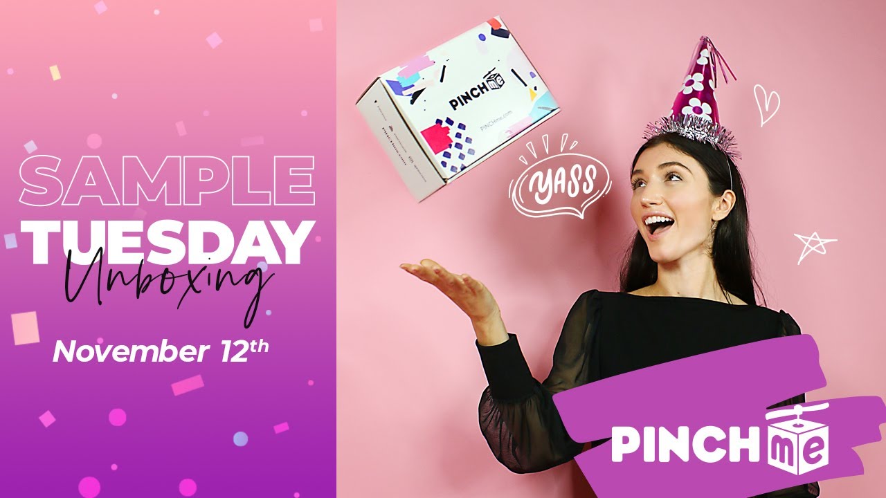 November Sample Tuesday Unboxing - YouTube